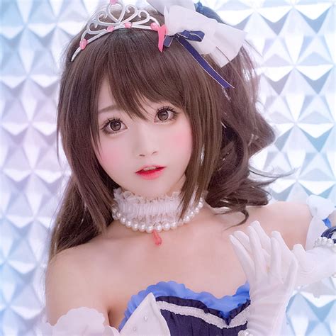 偶像大师灰姑娘 岛村卯月cos 高清图片，堆糖，美图壁纸兴趣社区