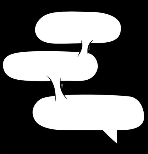 卡通可爱手绘铅笔漫画气泡爆炸简笔对话想法云朵框png边框ps素材 花瓣网