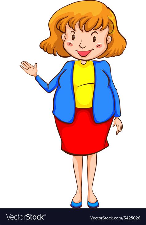 Smiling Teacher Clipart