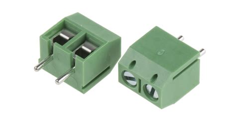 RS PRO 2 Pin PCB Terminal Block 5mm Pitch RS Components Indonesia