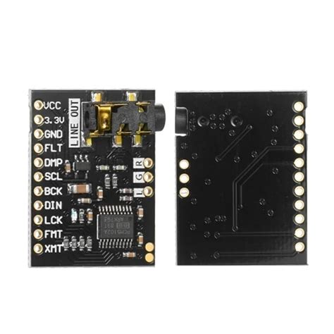 i2s pcm5102 dac decoder 32 bit player module than es9023 pcm1794 for