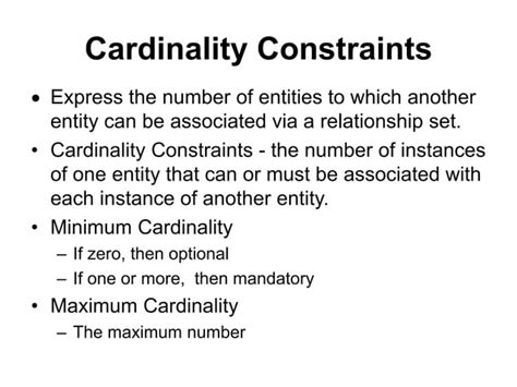 Entity Relationship Diagram Erd Ppt Databases Computer Software And Applications