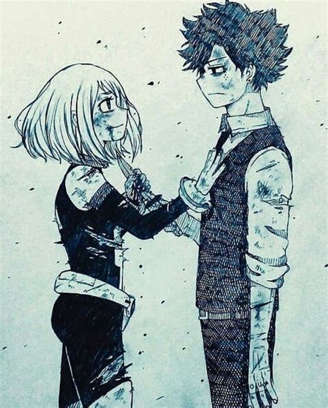 Imagenes Izuku X Ochako 💚🌸 Personajes De Anime Parejas De Anime Manga Arte De Personajes