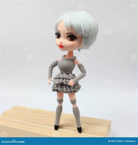 Delicate Modeling Minimalistic Single Line Drawing Of Columbine Stock