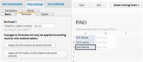 Getting String Values Before And After A Specified Character In Ragic