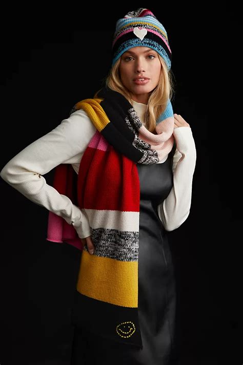 Kerri Rosenthal Marled Stripe Scarf Anthropologie