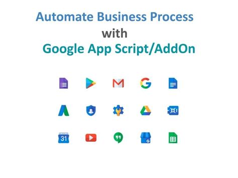 Simplified Solution To Automate Business Process Using Gsuite Tools