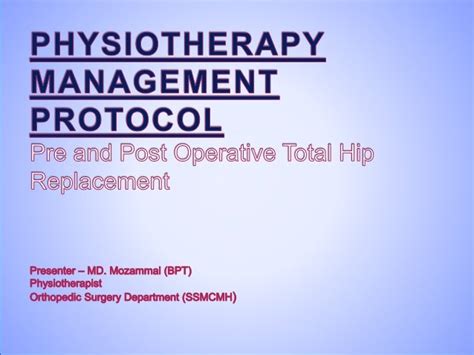 Total Knee Replacement Precautions Physical Therapy