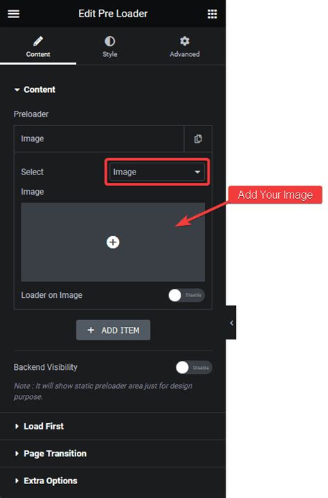 How To Add Image Preloader Animation In Elementor The Plus Addons For Elementor