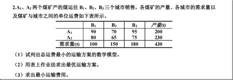 运筹学—例题求解运筹学图解法例题及答案 Csdn博客