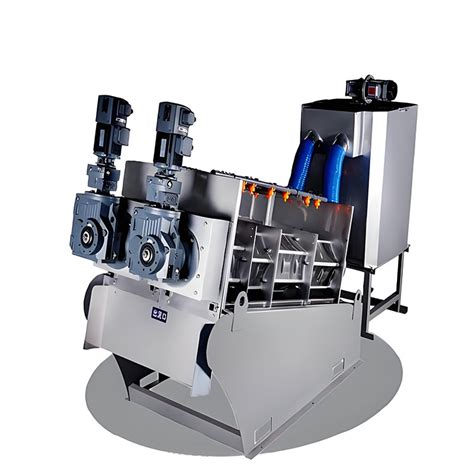 Continuous Operation Screw Press Dewatering Machine Continuous Sludge