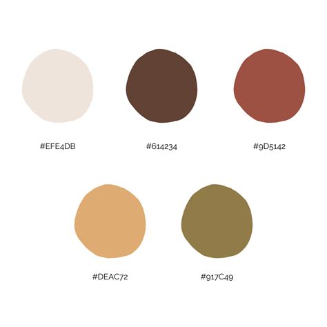 Boho Color Palette Hex Codes Design Talk