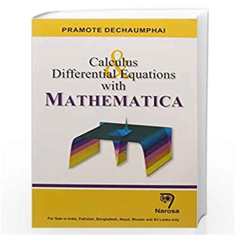 Calculus And Differential Equations With Mathematica Bookstation