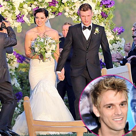 Nick Carter Angel Wedding Aaron Carters Twin Sister Angel Shares Late