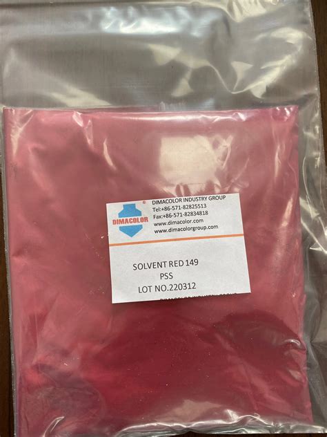 Solvent Red 149 Bright Red Solvent Dye High Solubility For Polystyrene