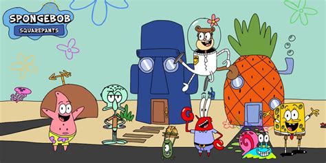 Spongebob Squarepants In The Loud House Style Rtheloudhouse
