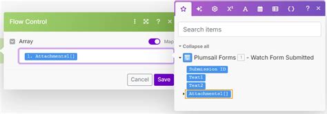 Processing Submissions In Make — Plumsail Web Forms Documentation