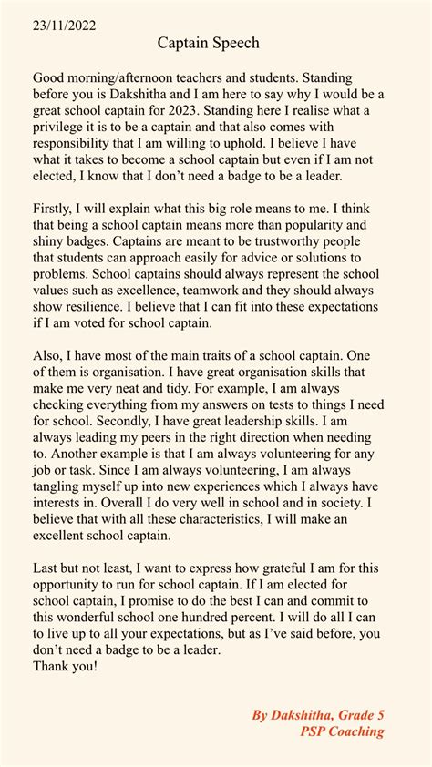 Speech Examples In Pdf Artofit