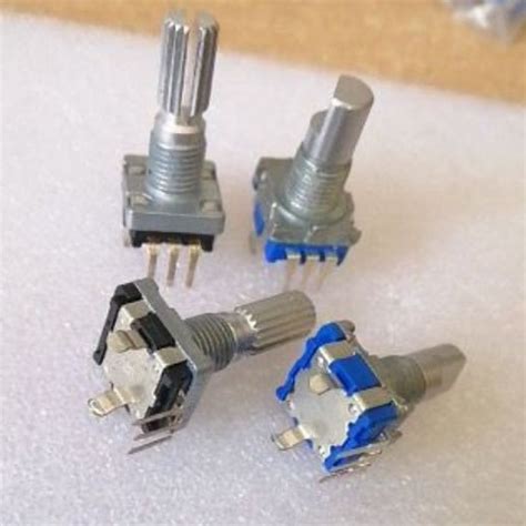 Núm Xoay Encoder 360 Độ Ec11 Biến Trở Số Vô Cấp 3 Chân Loại Cao Cấp