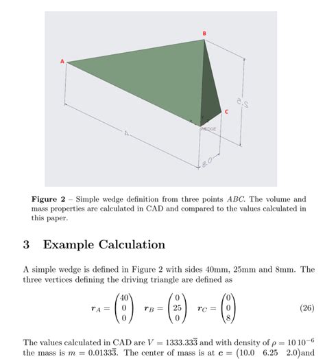 C Calculate Object Volume With Xyz Coordinates Stack Overflow