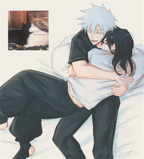 Geto And Gojo Xoromiiarts Twitter Anime Kiss Scenes Cute Gay
