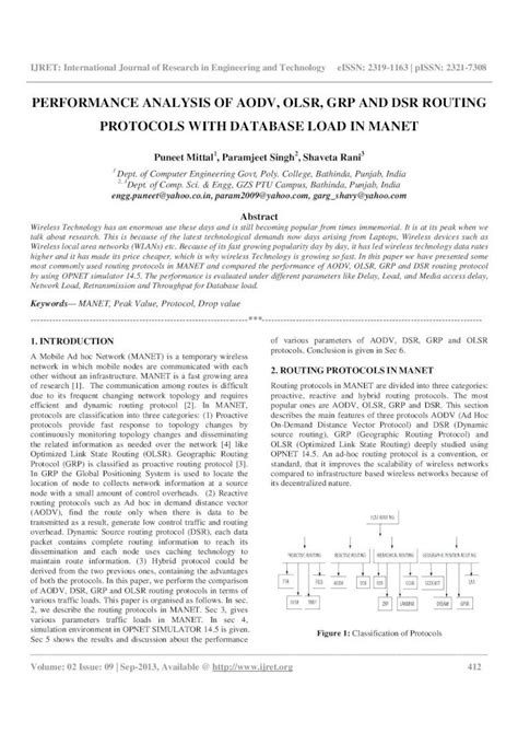 Pdf Performance Analysis Of Aodv Olsr Grp And Dsr Routing Dokumen