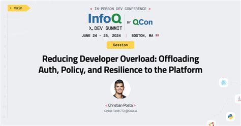 infoq on linkedin idsboston apis microservices istio observability resilience…