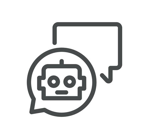 Ai Chat Bot Related Icon Outline And Linear Vector 33951458 Vector Art At Vecteezy