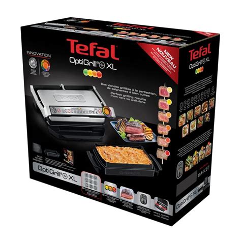 Электрогриль Tefal OptiGrill+ XL с насадкой-противнем GC724D12 купить ...