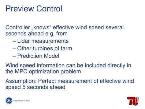 PPT Model Predictive Control For Wind Turbines PowerPoint Presentation ID