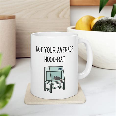 Science Mug Lab Rat Mug Hood Rat Science Mug Science T Etsy