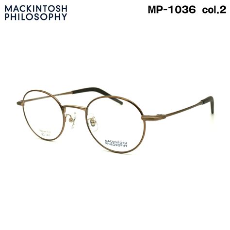 【楽天市場】マッキントッシュ フィロソフィー Mp 1036 Col 2 47mm Mackintosh Philosophy メガネ フレーム：メガネ補聴器の専門店 アイニード