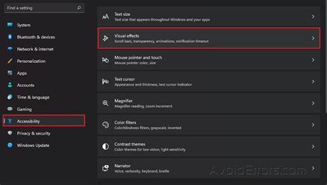 How To Turn Off Animation Effects In Windows 11 AvoidErrors