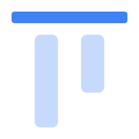 Align Generic Blue Icon