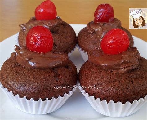 Cozinhando Sem Glúten Mini Bolinhos De Chocolate E Iogurte