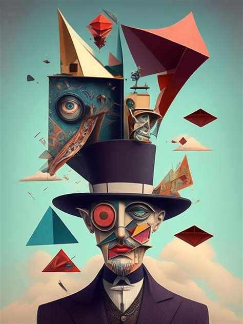 Download Ai Generated Gentleman Deconstructed Royalty Free Stock Illustration Image Pixabay