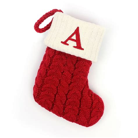 Christmas Stocking Initials