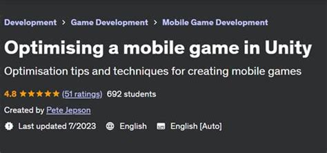 Optimising A Mobile Game In Unity Scriptmafiaorg Download Full