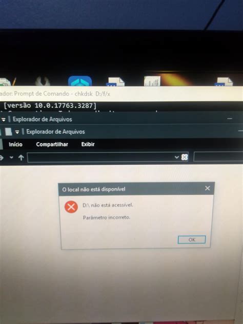 Hd Externo Com Erro Parâmetro Incorreto Rhardwarebrasil