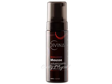 Divina Curl Activating Volumising Foam Objemová Pěna Curlymyself