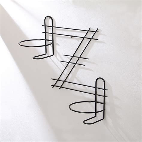 Подвес для кашпо настенный на 2 горшка D 16 см чёрный «Зигзаг 7422575 Купить по цене