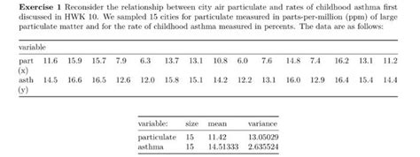 Solved Exercise 1 Reconsider The Relationship Between City