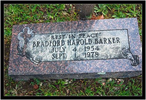 Bradford Harold Barker 1954 1978 Find A Grave Memorial