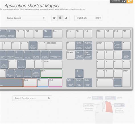 The PC Weenies Application Shortcut Mapper Keyboard Shortcuts For Photoshop Lightroom And More