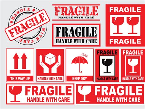 Fragile Sticker Vector Art Icons And Graphics For Free 51 OFF