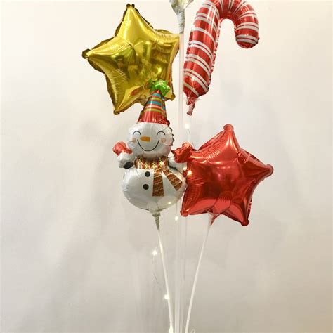 크리스마스 은박 풍선 오브제 파티풍선 아이디어스