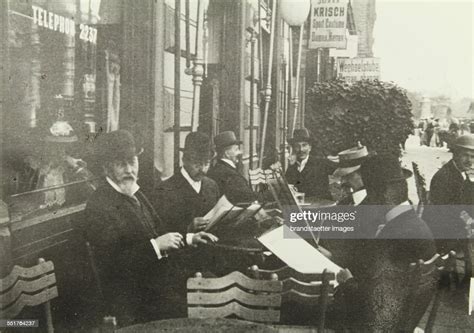 Vienna 1 Otto Wagner With Josef Hoffmann And Koloman Moser At Café News Photo Getty Images