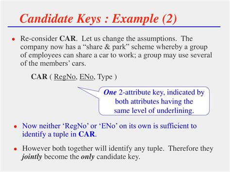 Ppt Candidate Keys Powerpoint Presentation Free Download Id3431418