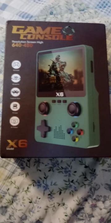 X6 Handheld Game Console 3 5 IPS Screen Dual Joystick 11 Simulators Gamer Tech