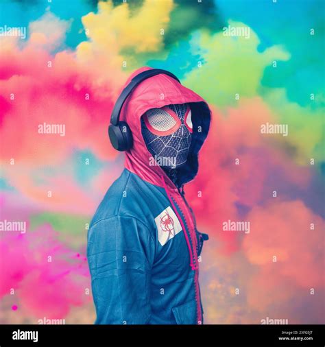 Harrogate Uk June 22 2024 Close Up Of A Male Cosplayer Wearing A